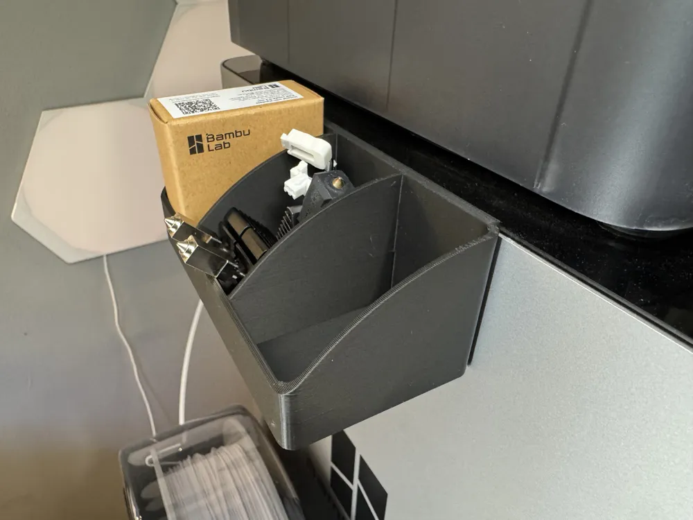 X1C/P1S/P2S - Curved Organizer - Free 3D Print Model - MakerWorld