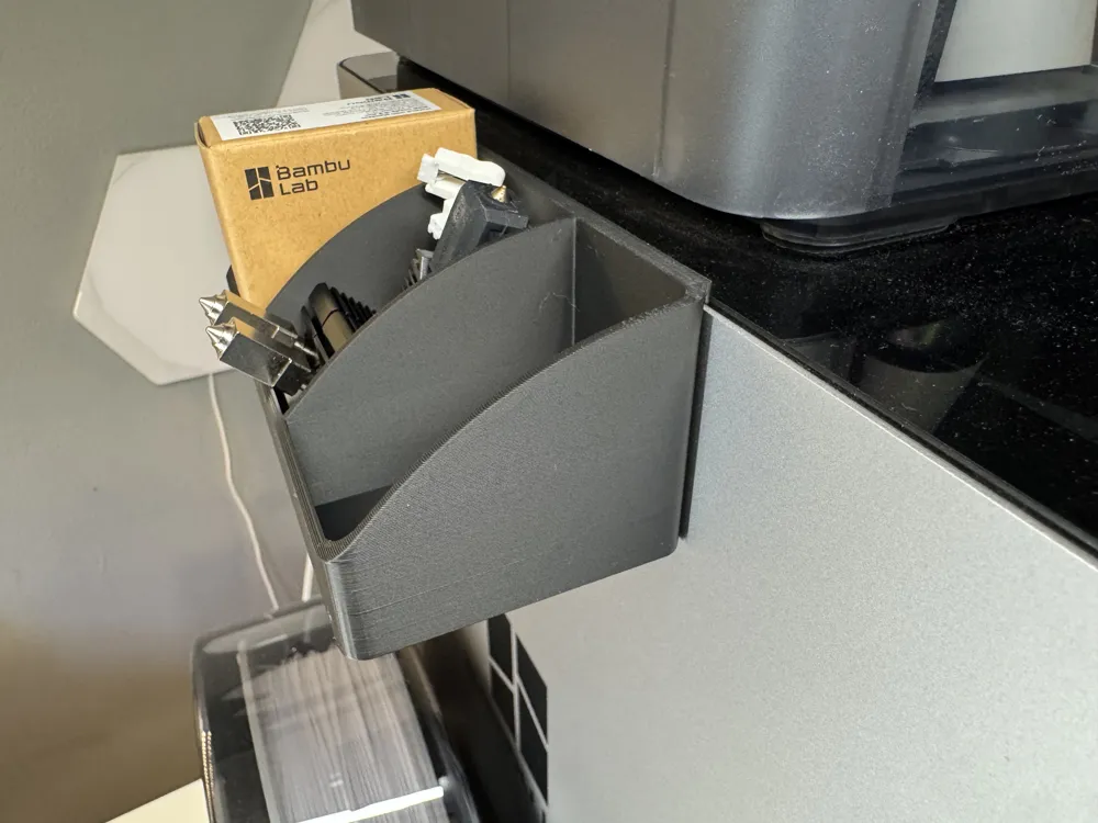 X1C/P1S/P2S - Curved Organizer - Free 3D Print Model - MakerWorld