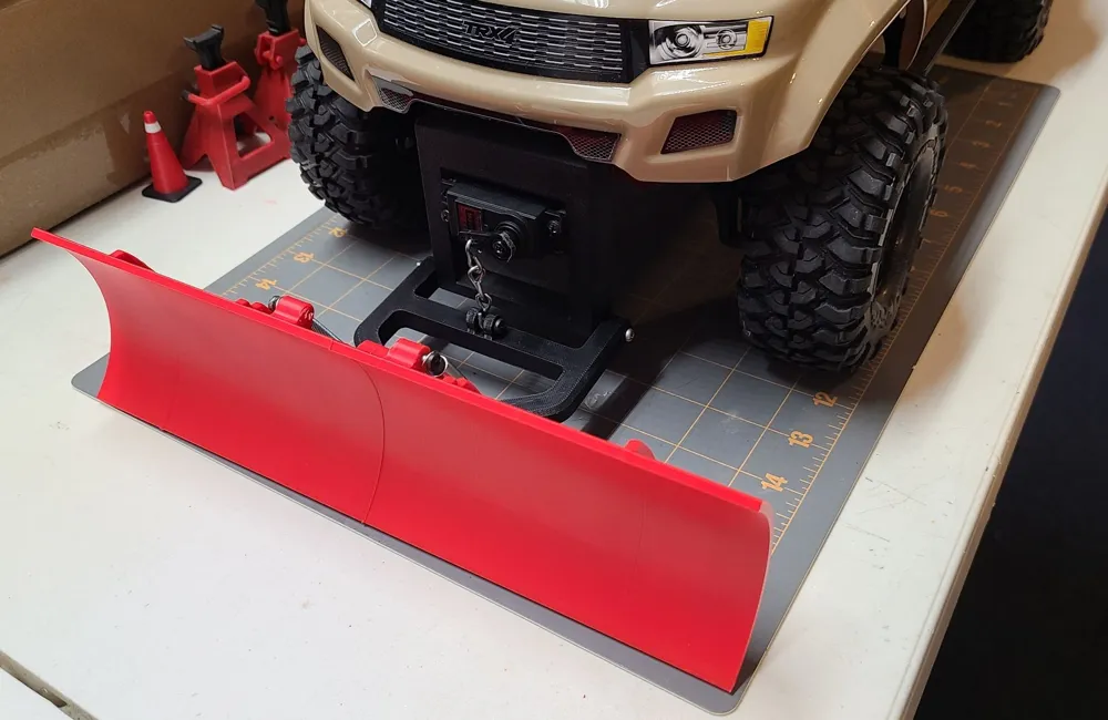 Quitanieves para Traxxas TRX-4 RC Crawler - Modelo de impresión 3D ...
