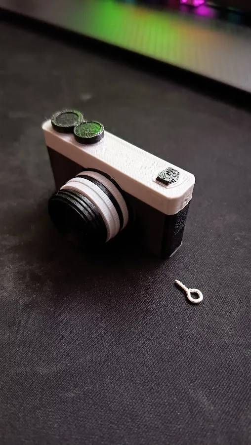 Camera keychain - Free 3D Print Model - MakerWorld