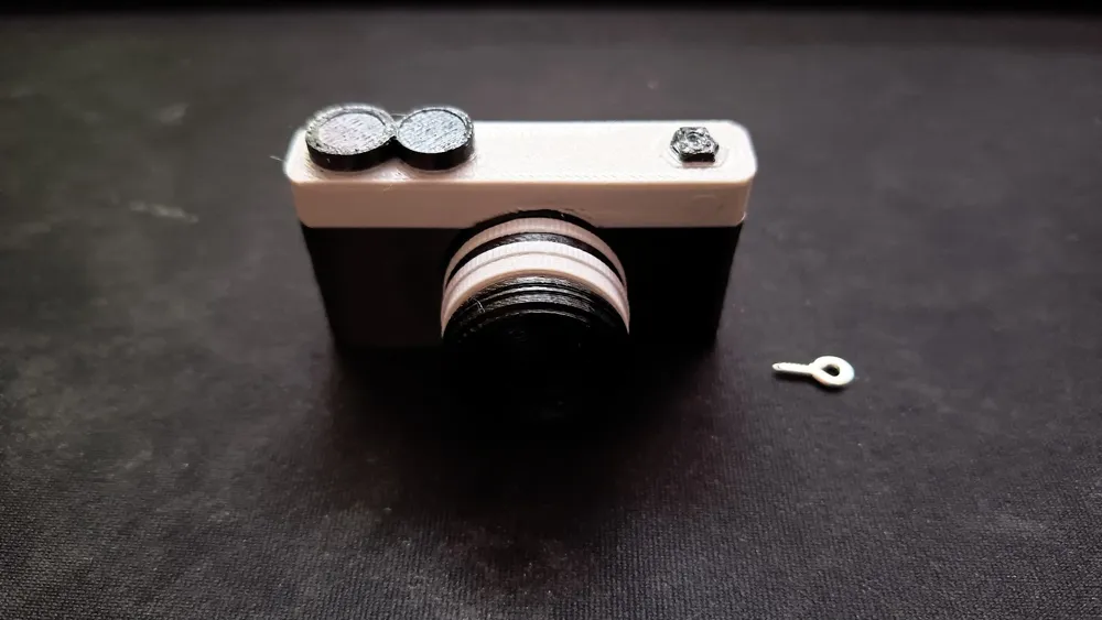 Camera keychain - Free 3D Print Model - MakerWorld