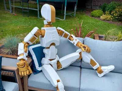 DUMMY 13 Printable Jointed Figure (beta files) by Lucky 13 Toys MakerWorld: Download Free 3D Models