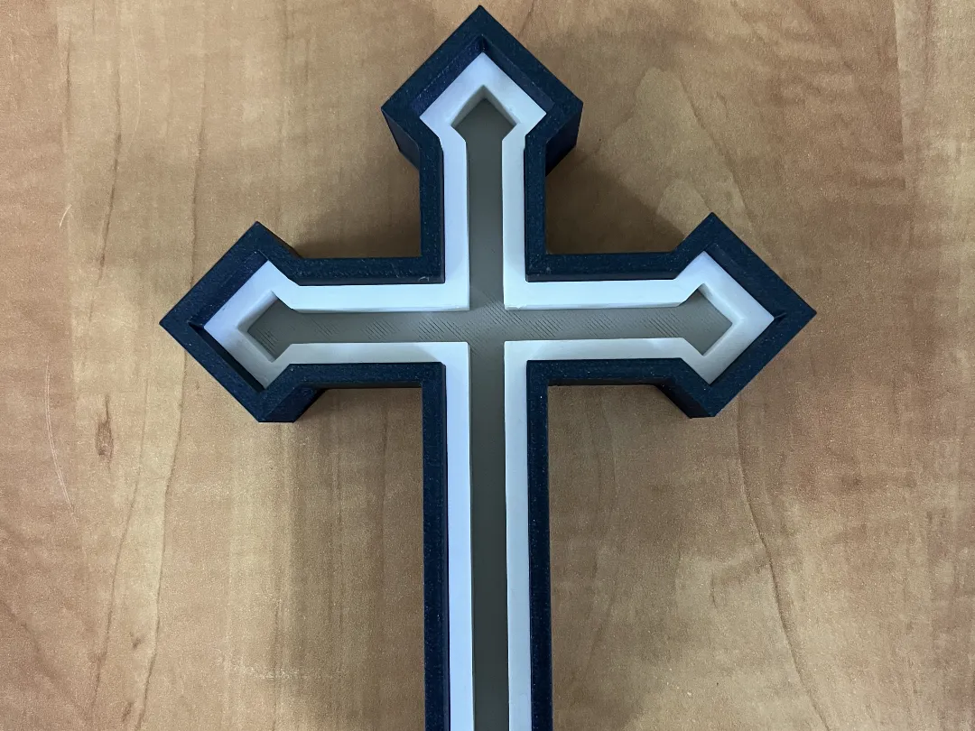 Multi Layer Cross - Free 3D Print Model - MakerWorld