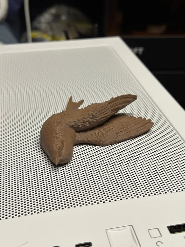 Oiseau décoratif mural Scan 3D - Modèle d'Impression 3D Gratuit ...