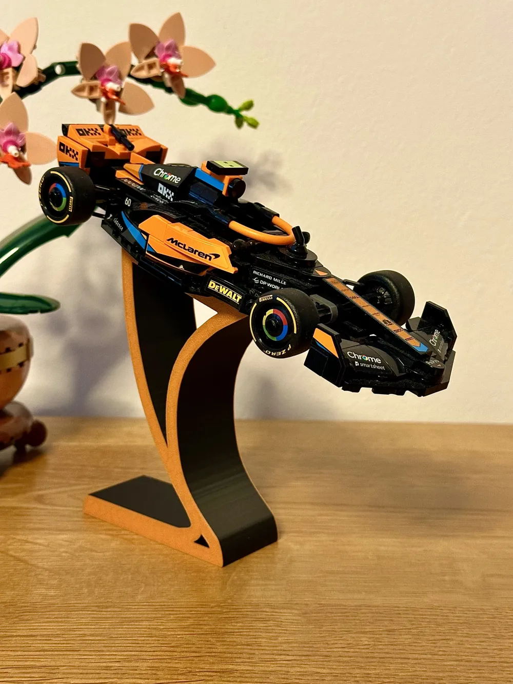 Formula 1 1:24 Diecast Model Car on Display Stand by Pepkins753 ...