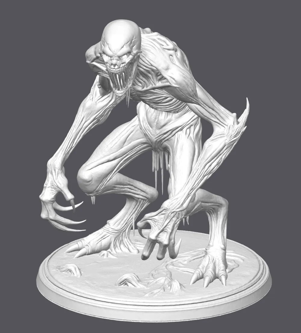Ghoul Horror Demon – Crawling Flesh-Eater by Ptak MakerWorld: Download ...