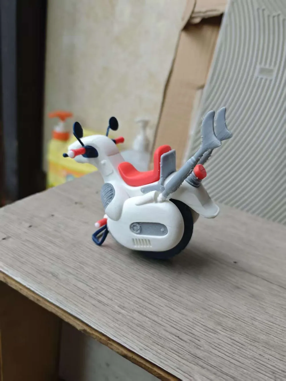 Dragon Ball Monowheel Motorcycle - Free 3D Print Model - MakerWorld