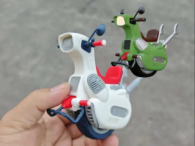 Dragon Ball Monowheel Motorcycle - Free 3D Print Model - MakerWorld