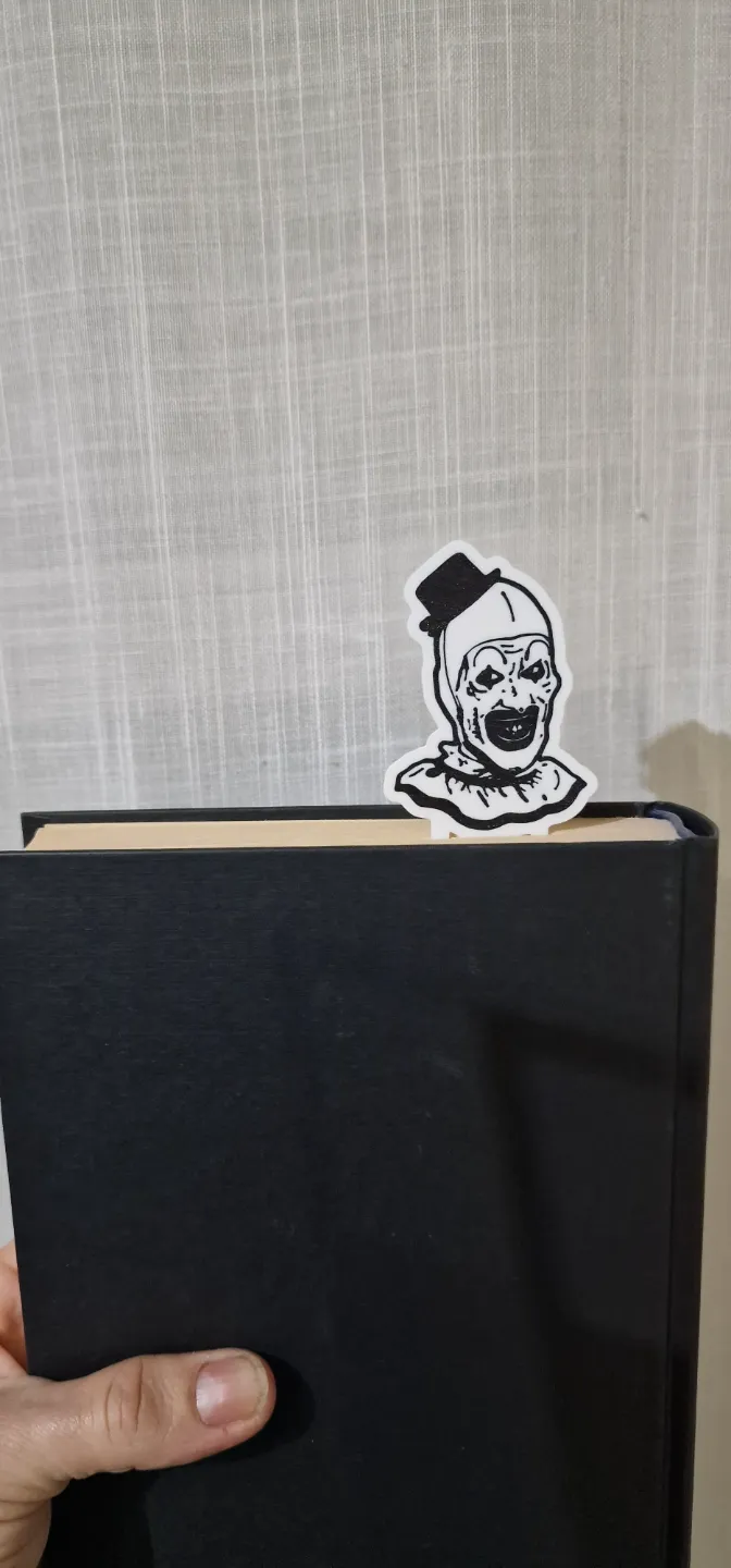 Terrifier bookmark Terrifier Bookmark by darvil66 MakerWorld: Download ...