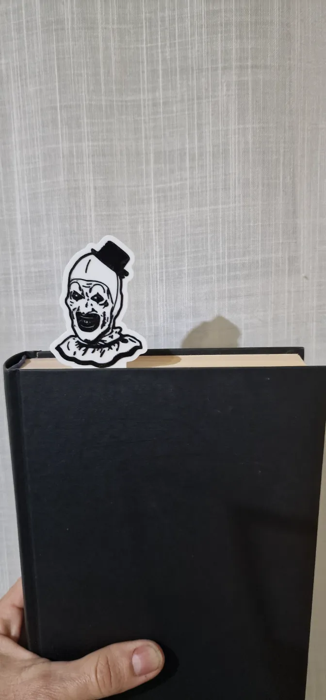 Terrifier bookmark Terrifier Bookmark by darvil66 MakerWorld: Download ...