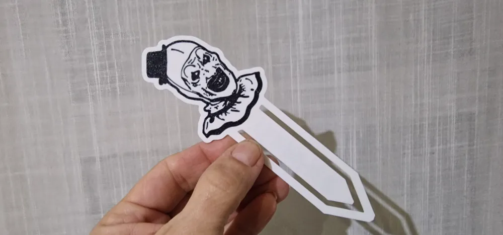 Terrifier bookmark Terrifier Bookmark by darvil66 - MakerWorld