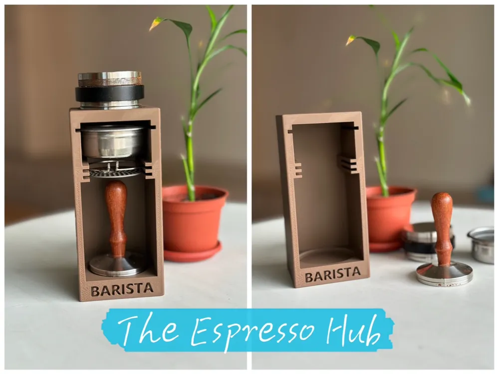 The Espresso Hub for 58mm / 54mm | Espresso Machine Accessory Organizer ...
