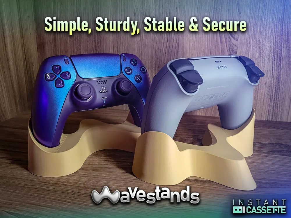 PlayStation 5 Controller Stand by InstantCassette MakerWorld: Download ...