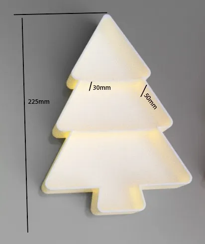 Christmas Tree-Shaped Snack Serving Tray by Alexandre Paixao - MakerWorld