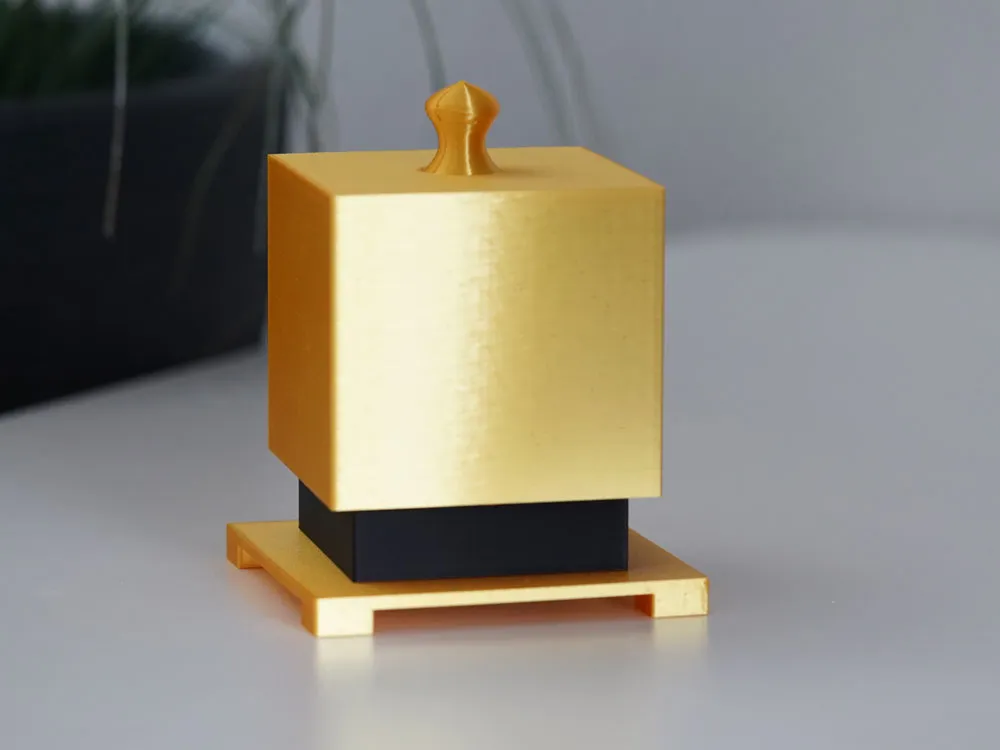 Color Changing Cube Illusion (Magic Trick) - Free 3D Print Model ...