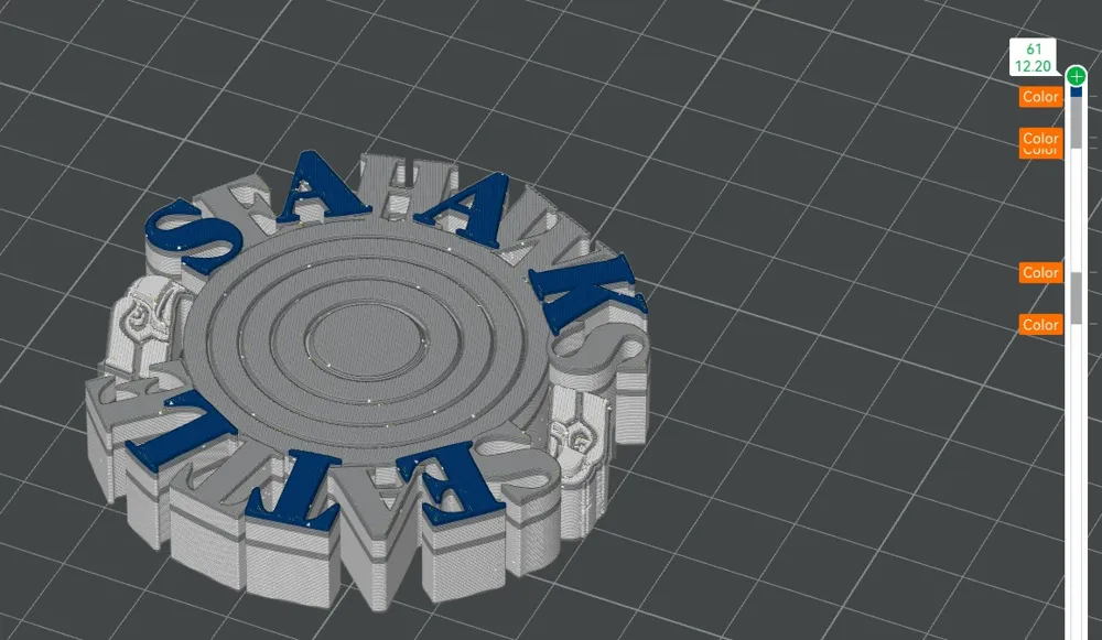 Seattle Seahawks Fidget Spinners Super Bowl - Free 3D Print Model ...