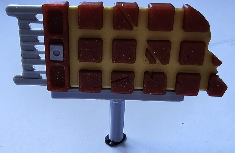 Terminator T800 Damaged CPU with Stand - Free 3D Print Model - MakerWorld