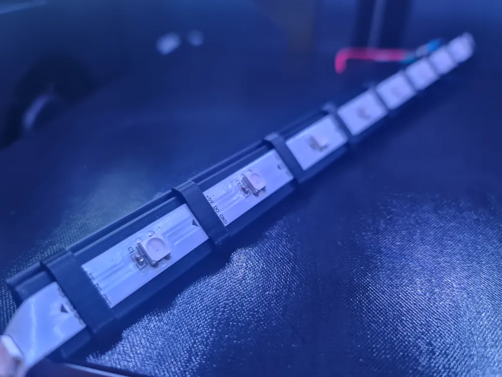 Improved LED Strip Holder for AMS Slim Riser V3 by Sanja 3D MakerWorld ...