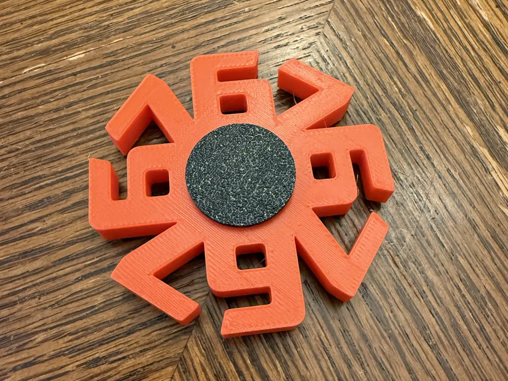 EPIC 67 Fidget Spinner w/ Built-In Bearing - Free 3D Print Model ...