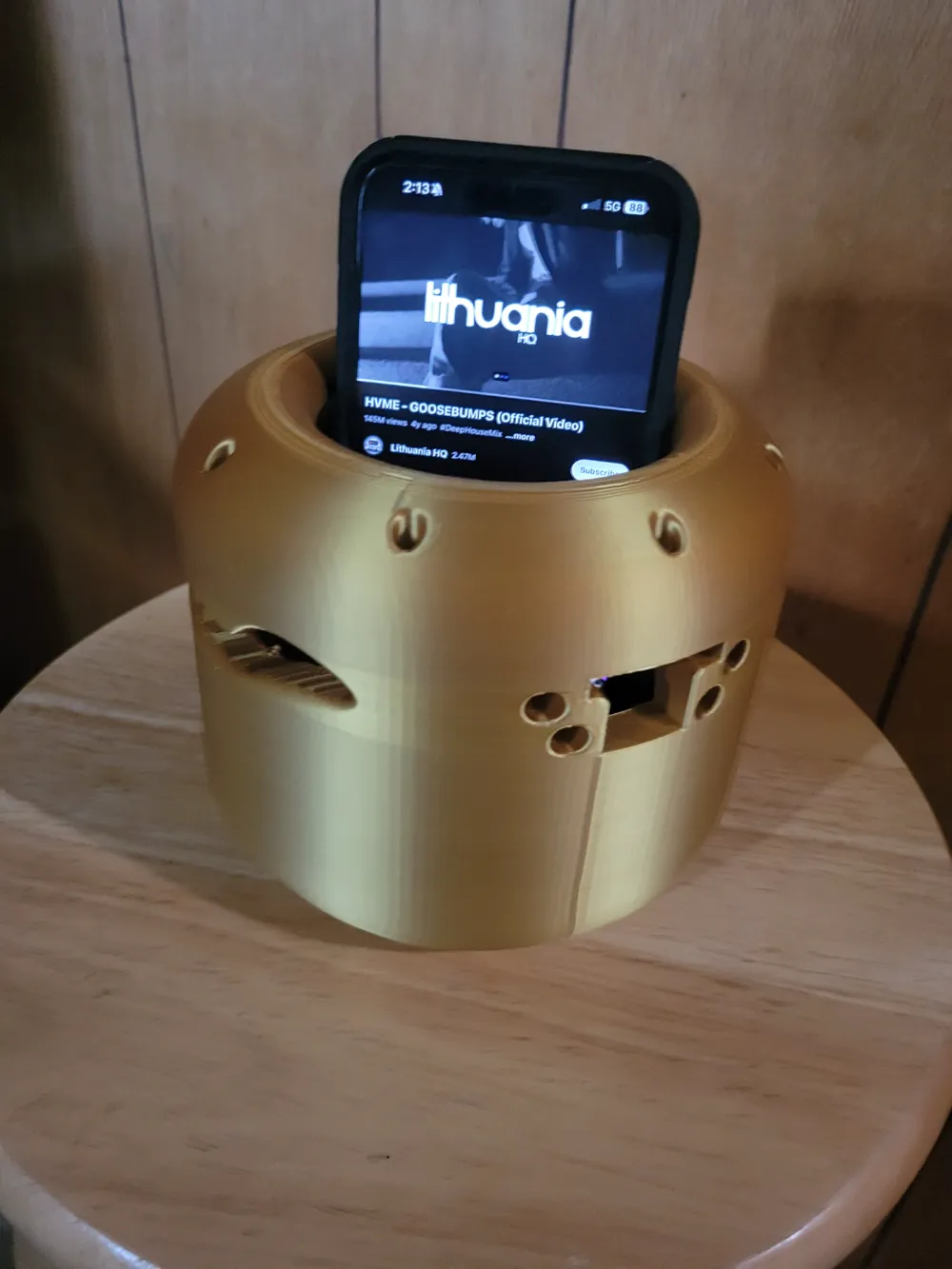 SoundSphere (wireless amplifier for phone) - Free 3D Print Model ...