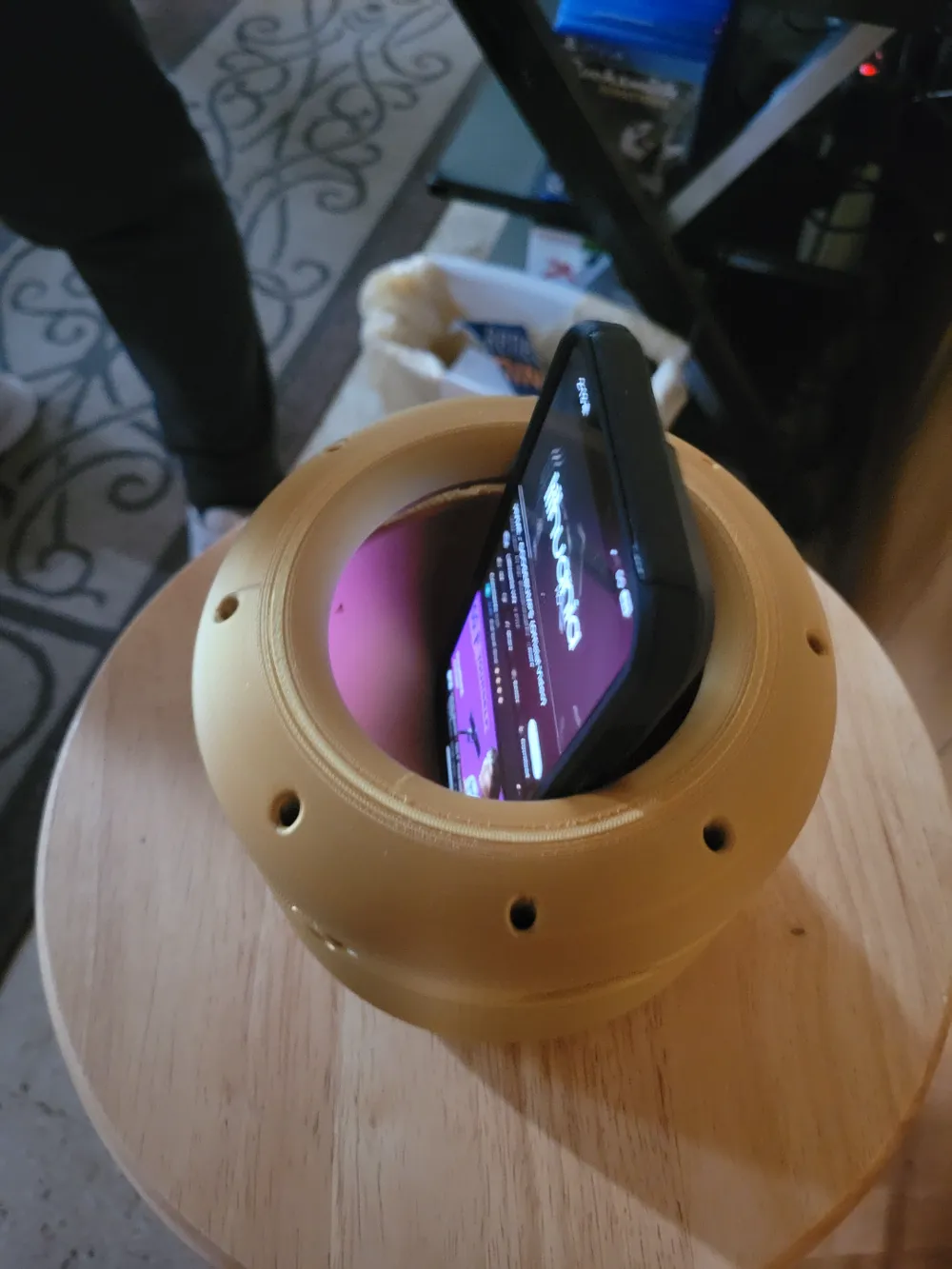 SoundSphere (wireless amplifier for phone) - Free 3D Print Model ...