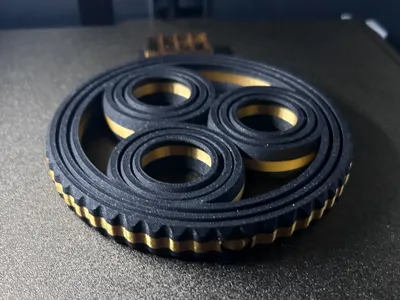 RotaRings - Print in Place Rotating Fidget by LinkDesigns MakerWorld ...