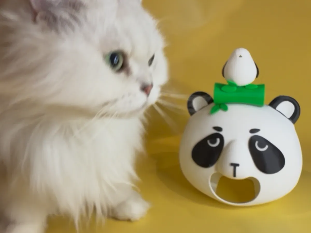 [Zenless Zone Zero] - Jieling-inspired - Panda Headgear - Pet Size by ...