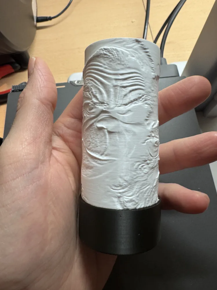 Cilindro para vela pequena - Papai Noel e Grinch por VirtuverseArt ...