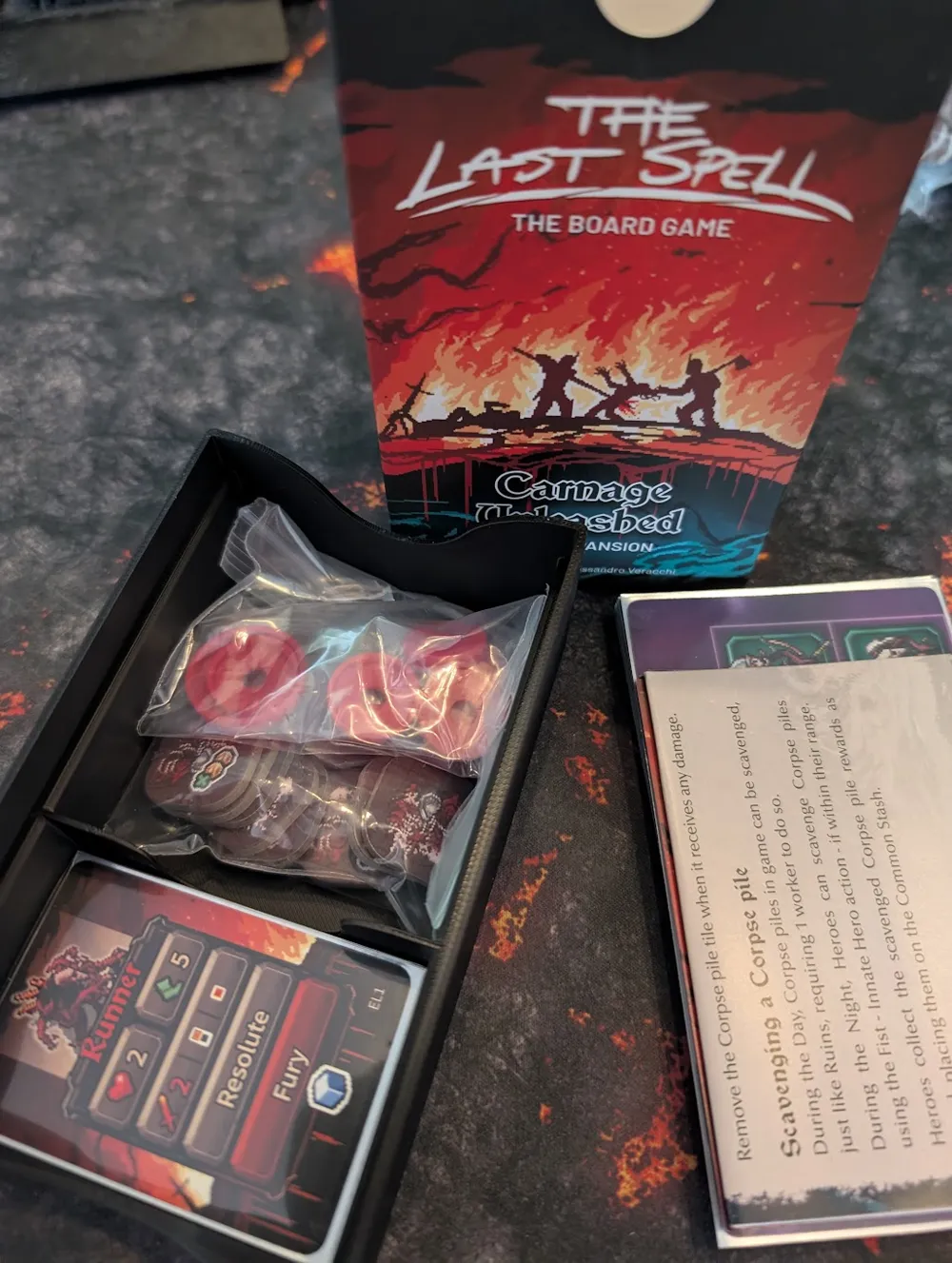 Box Inlay - The Last Spell - Carnage Unleashed - Free 3D Print Model ...