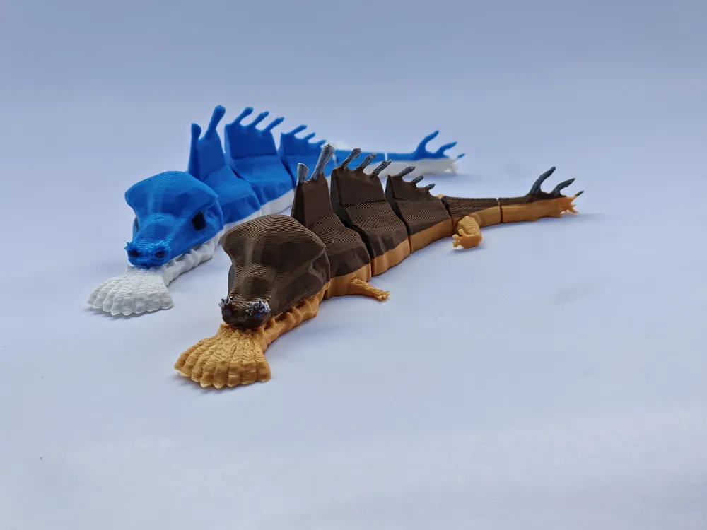 Flexi Mini Molduga (from Zelda Breath of the Wild) - Free 3D Print ...