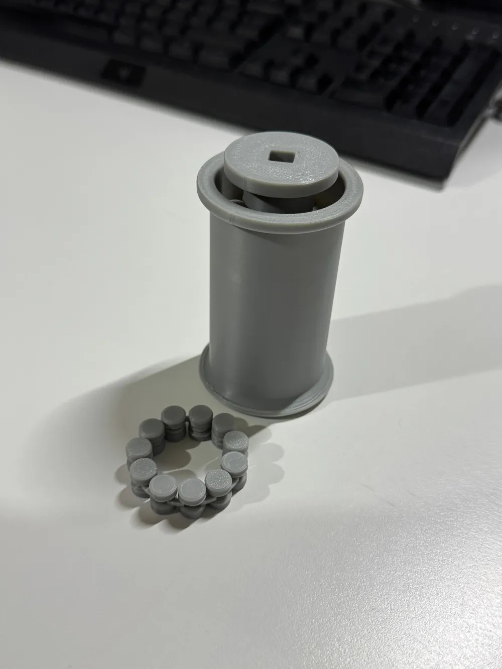 Low Friction Spool Holder for A1 Mini Top Mount by lab3d_creativity_sav ...