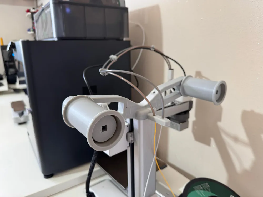 Low Friction Spool Holder for A1 Mini Top Mount by lab3d_creativity_sav MakerWorld: Download ...