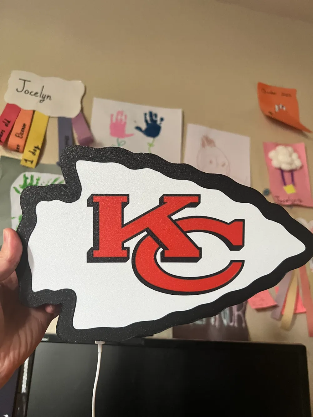 Kansas City Chiefs Lightbox by SCprintdustries - MakerWorld