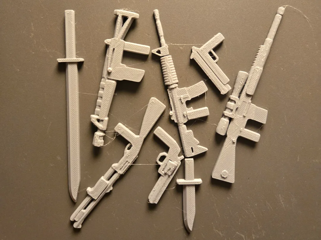 Proto 9 Weapon pack by GREATESTMOON MakerWorld: Download Free 3D Models