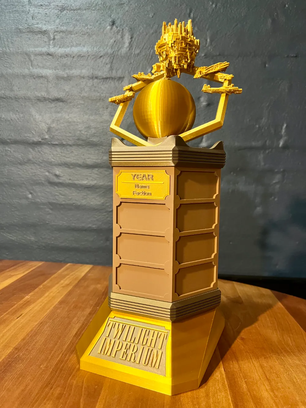Trophy Plaque by Brother MakerWorld: Download Free 3D Models