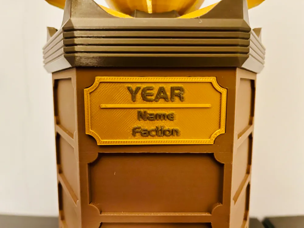 Trophy Plaque by Brother - MakerWorld