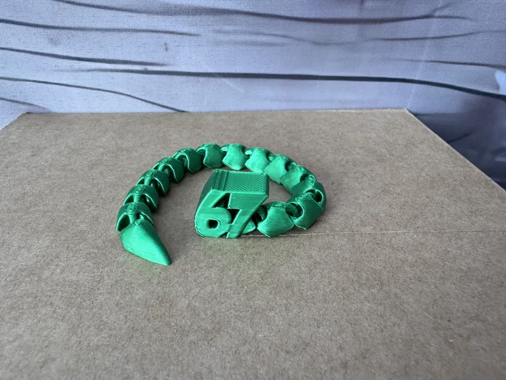 67 Brainrot Flexi Snake - Free 3D Print Model - MakerWorld