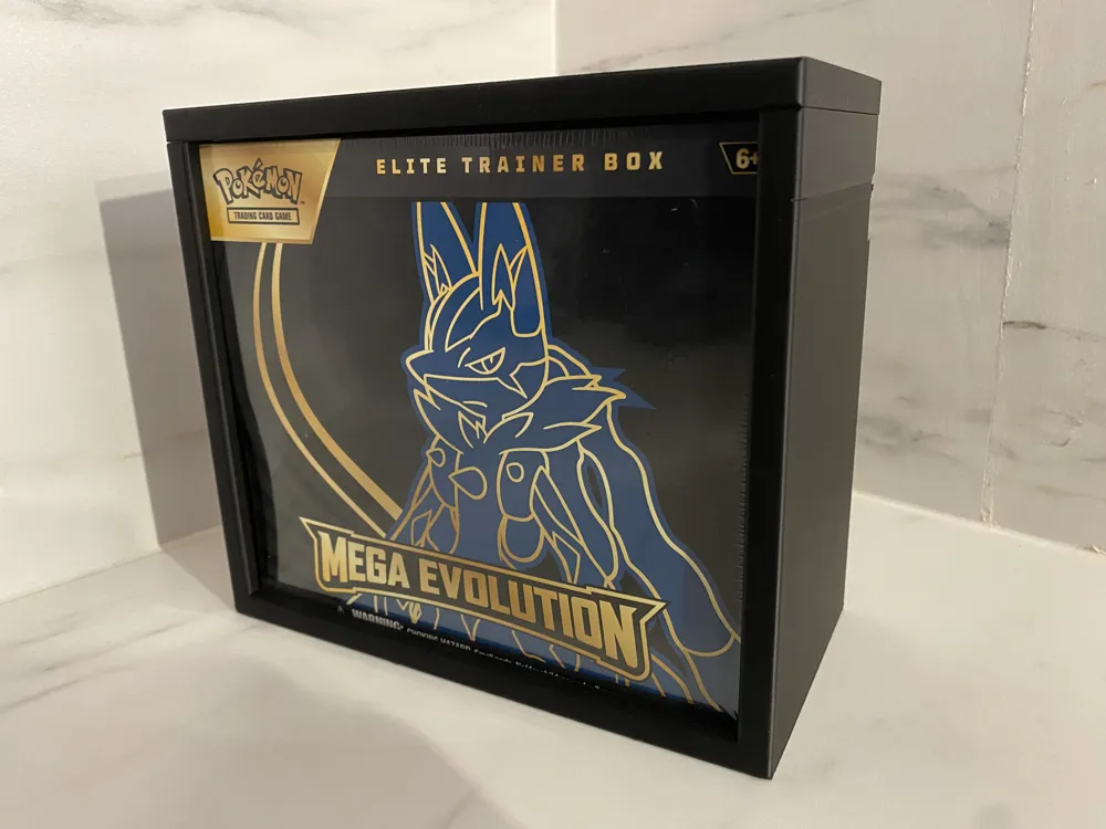 pokemon ETB box protector case Mega Evolution - Free 3D Print Model ...