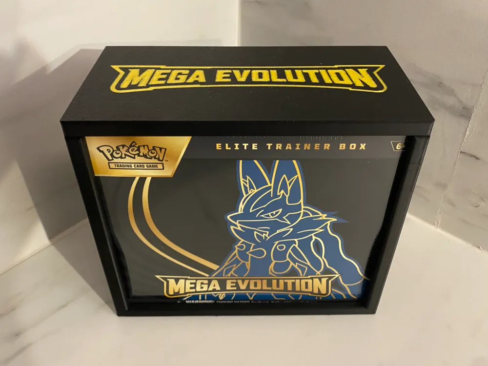 pokemon ETB box protector case Mega Evolution - Free 3D Print Model ...