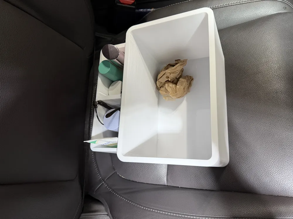 Honda Odyssey - Center Console Trash Bin + Storage - Free 3D Print ...