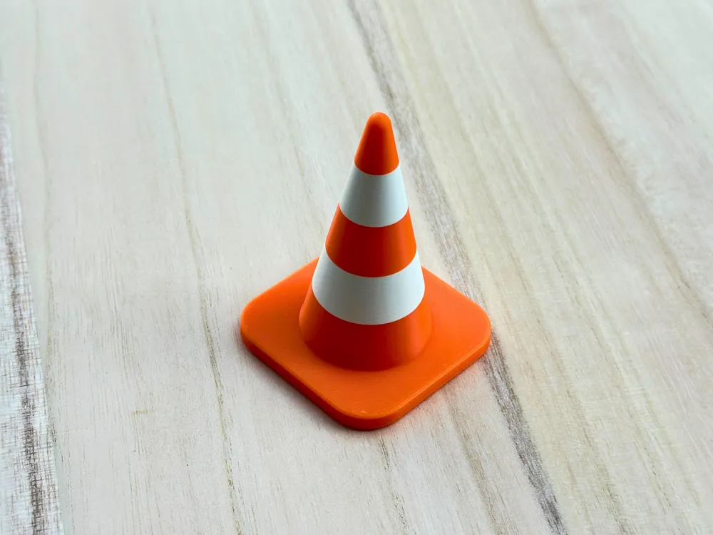 Mini Traffic Cone - Free 3D Print Model - MakerWorld