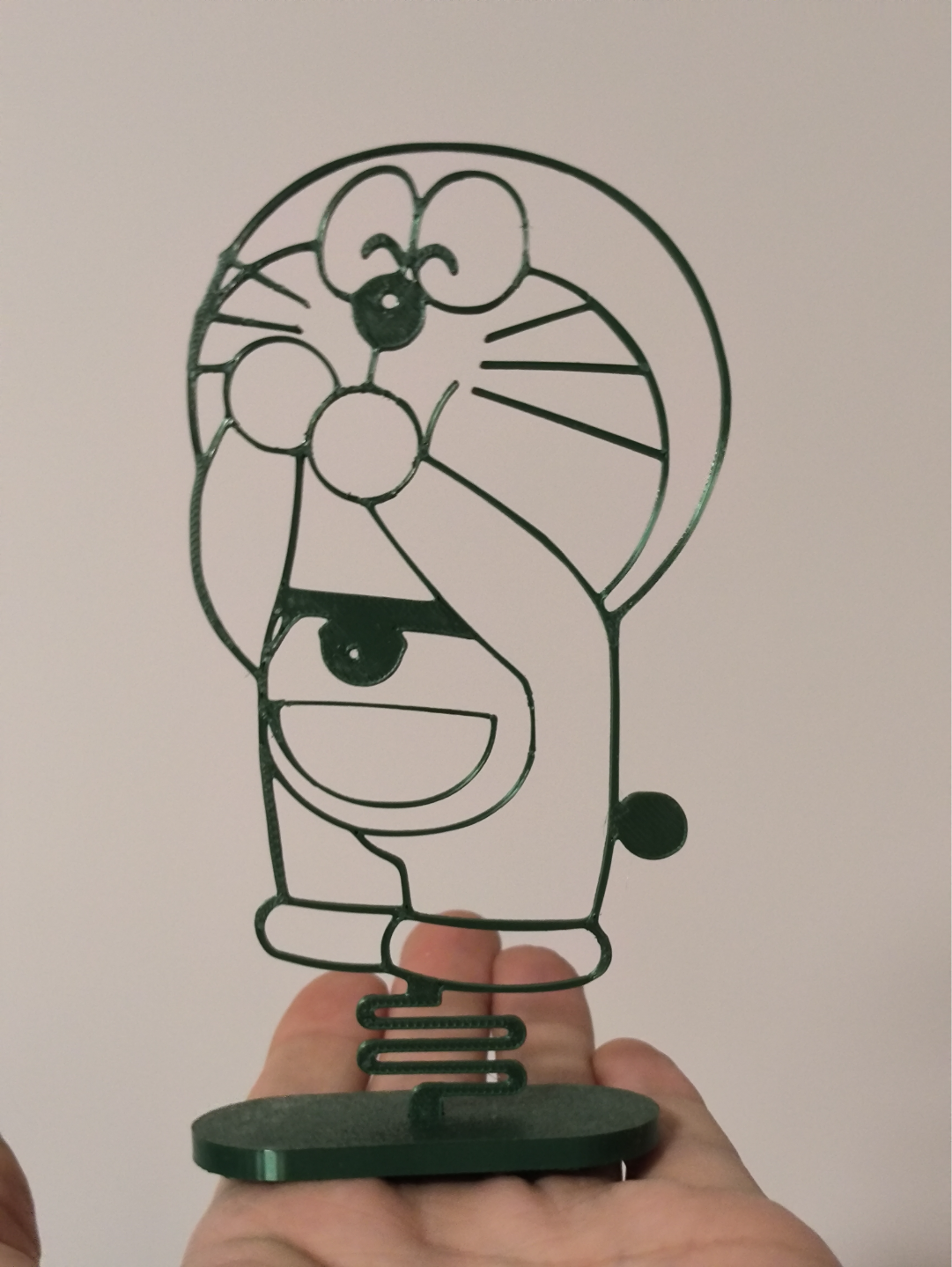 Doraemon Outline Desk Decoration with Wobble Function (Includes Desk ...