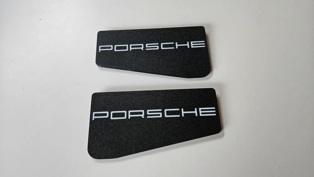 Porsche Logo End Pieces for 911 Wing Shelf by ChristianH MakerWorld ...