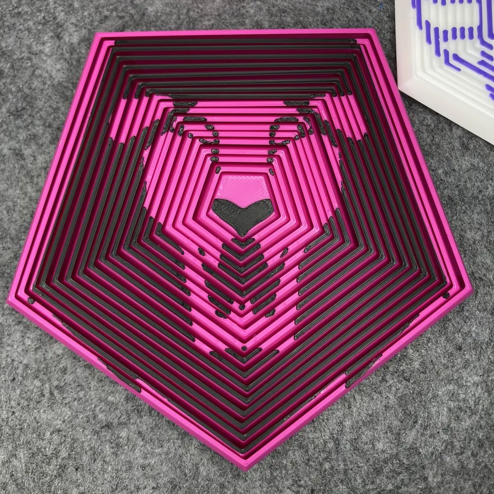 K-Pop Demon Hunters Hexagon Fidgets Saja + Huntrix by SpacedOut ...