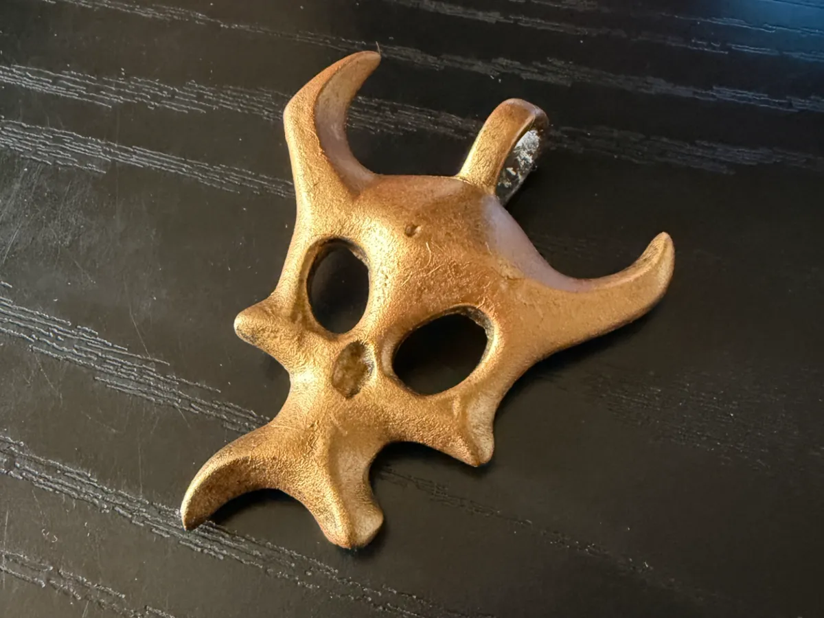 Metro Exodus Skull Pendant - Free 3D Print Model - MakerWorld