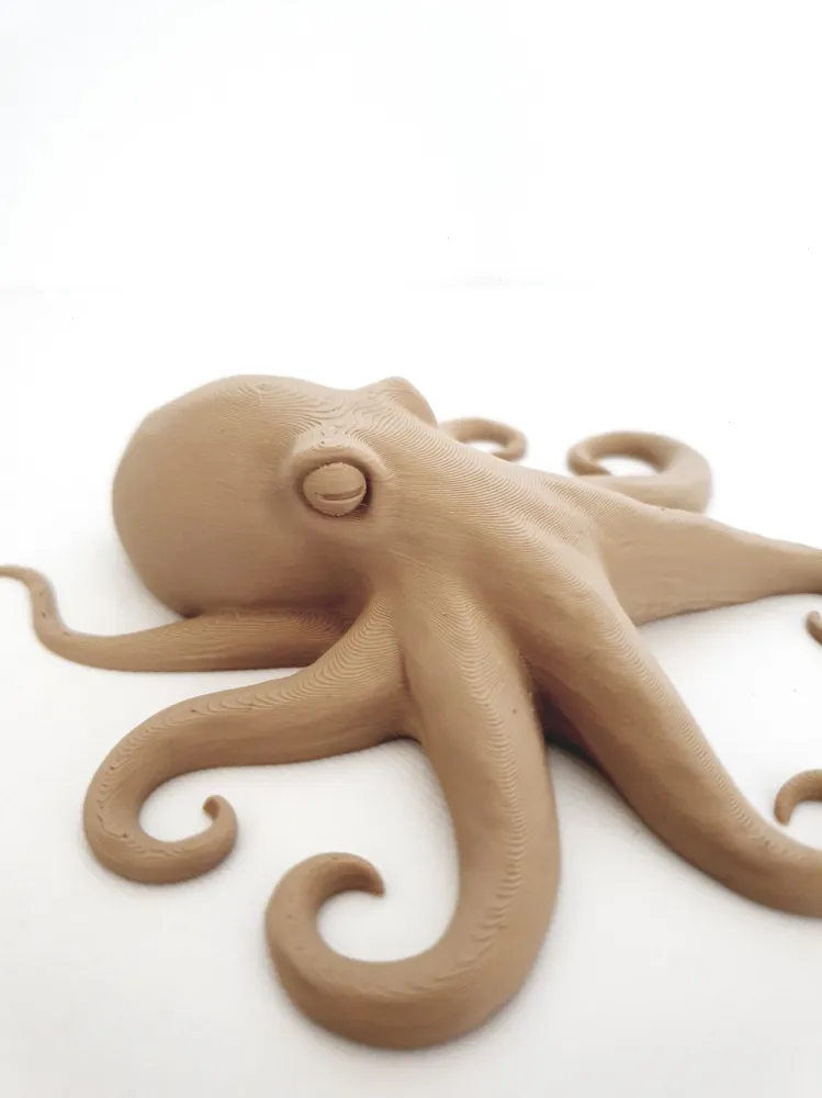 Octopus Sculpture - Free 3D Print Model - MakerWorld