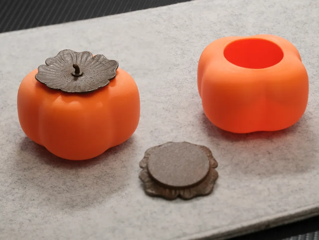 Persimmon-shaped Storage Box, Candy Box, Jewelry Box, Storage Jar by ...
