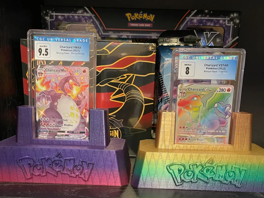 Espositore per carte Pokémon graduate da Helifrek - Maker World