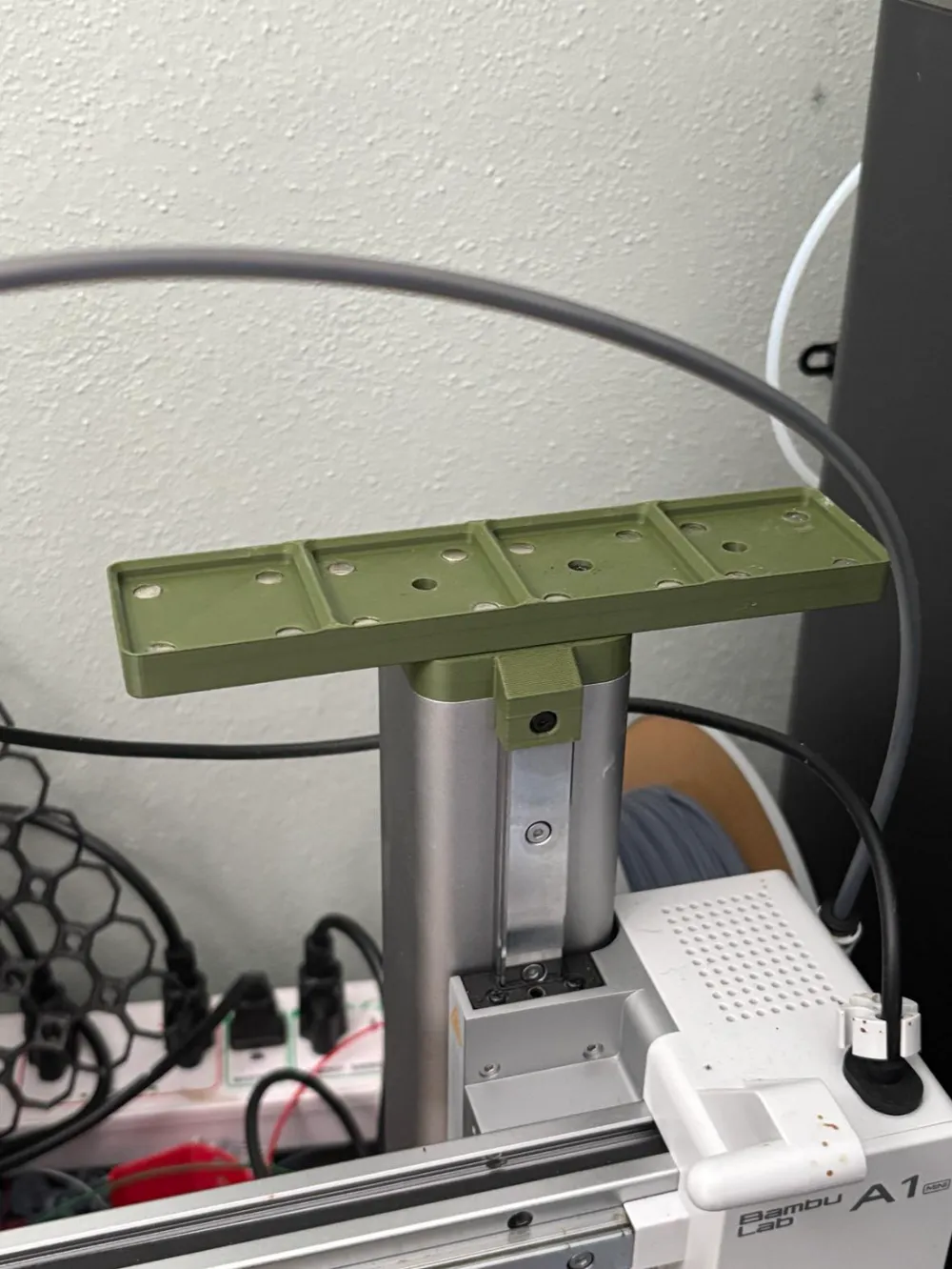 A1 Mini Gridfinity Base 1x4 and 2x4 Magnetized - Free 3D Print Model ...