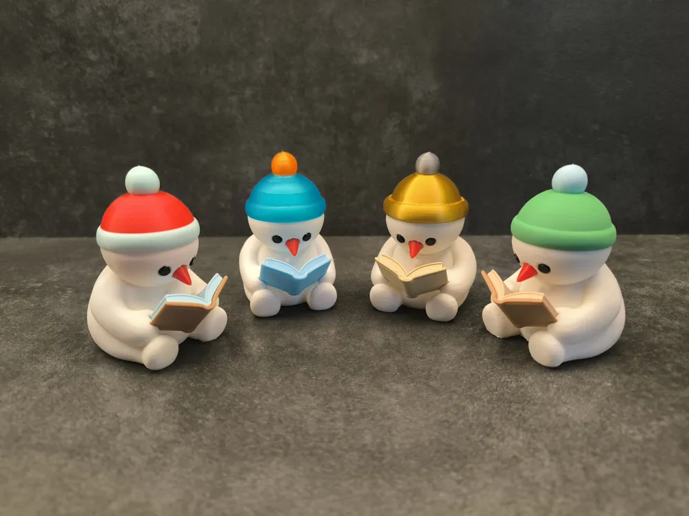 Muñeco de Nieve Lector - sin AMS - Modelo de impresión 3D gratuito ...